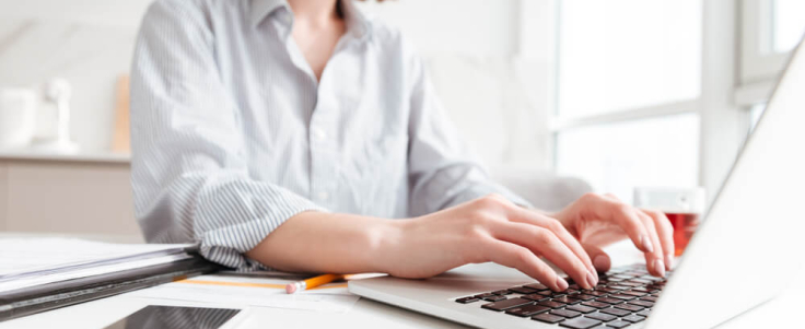 Blind en snel leren typen | SkillsTown